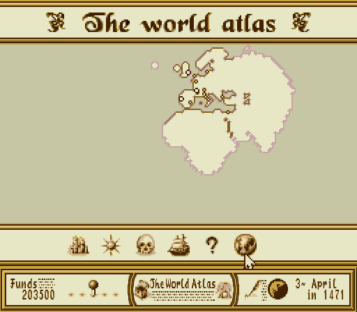 Screenshot of Atlas (SNES, 1991) - MobyGames
