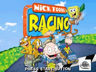 Screenshot of Nicktoons Racing (PlayStation, 2000) - MobyGames