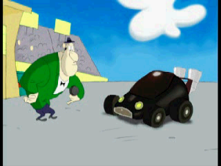 Screenshot of Nicktoons Racing (PlayStation, 2000) - MobyGames