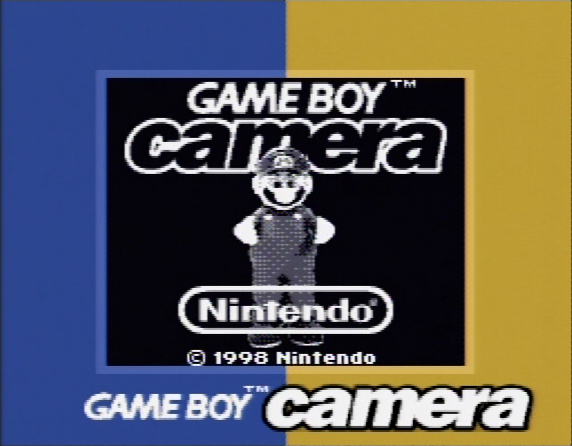 Screenshot of Game Boy Camera (included games) (Game Boy, 1998) - MobyGames