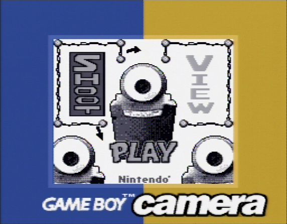 Screenshot of Game Boy Camera (included games) (Game Boy, 1998) - MobyGames