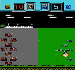 Screenshot of Famicom Wars (NES, 1988) - MobyGames