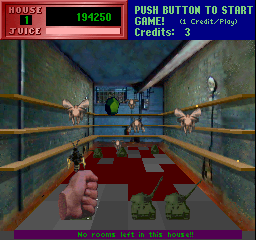 Screenshot of Exterminator (Arcade, 1989) - MobyGames