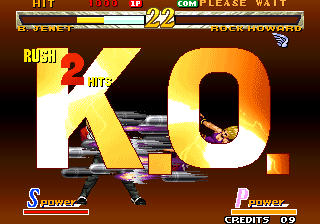 Screenshot of Garou: Mark of the Wolves (Neo Geo, 1999) - MobyGames