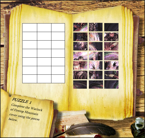 Fighting Fantasy Picture Puzzle (2006) - MobyGames