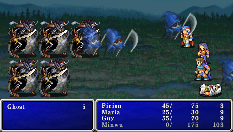 Screenshot of Final Fantasy II (PSP, 2007) - MobyGames