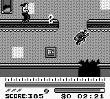 Screenshot of The Flash (Game Boy, 1991) - MobyGames