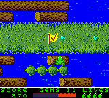 Screenshot of Frogger 2 (Game Boy Color, 2000) - MobyGames