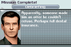 Screenshot of 007: Everything or Nothing (Game Boy Advance, 2003 ...