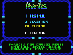 Screenshot of Game Over II (MSX, 1987) - MobyGames