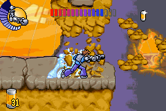 Screenshot of Galidor: Defenders of the Outer Dimension (Game Boy ...
