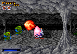 Screenshot of SD Gundam Psycho Salamander no Kyoui (Arcade, 1991 ...