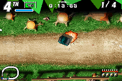 Screenshot of Karnaaj Rally (Game Boy Advance, 2002) - MobyGames