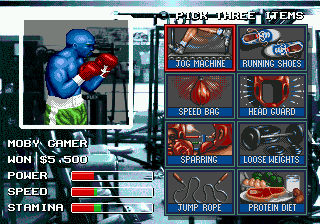 Screenshot of Greatest Heavyweights (Genesis, 1993) - MobyGames