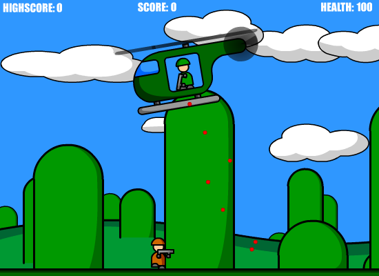 Screenshot of Heli Attack (Browser, 2001) - MobyGames