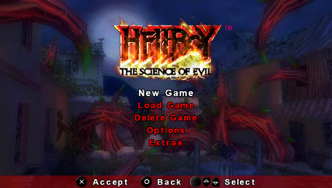 Screenshot of Hellboy: The Science of Evil (PSP, 2008) - MobyGames