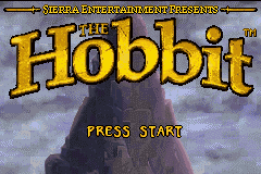 Screenshot of The Hobbit (Game Boy Advance, 2003) - MobyGames