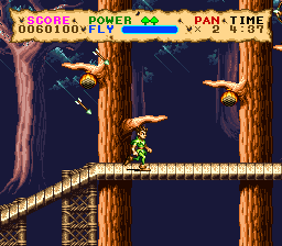 Screenshot of Hook (SNES, 1992) - MobyGames
