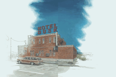 Screenshot of Hotel Dusk: Room 215 (Nintendo DS, 2007) - MobyGames