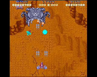 Screenshot of Hybris (Amiga, 1988) - MobyGames