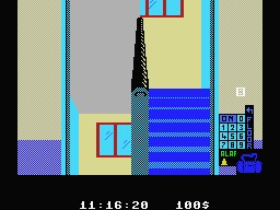 Screenshot of The Inheritance: Panic in Las Vegas (MSX, 1985) - MobyGames