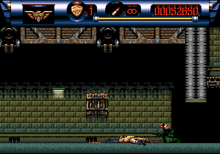 Screenshot of Judge Dredd (Genesis, 1995) - MobyGames