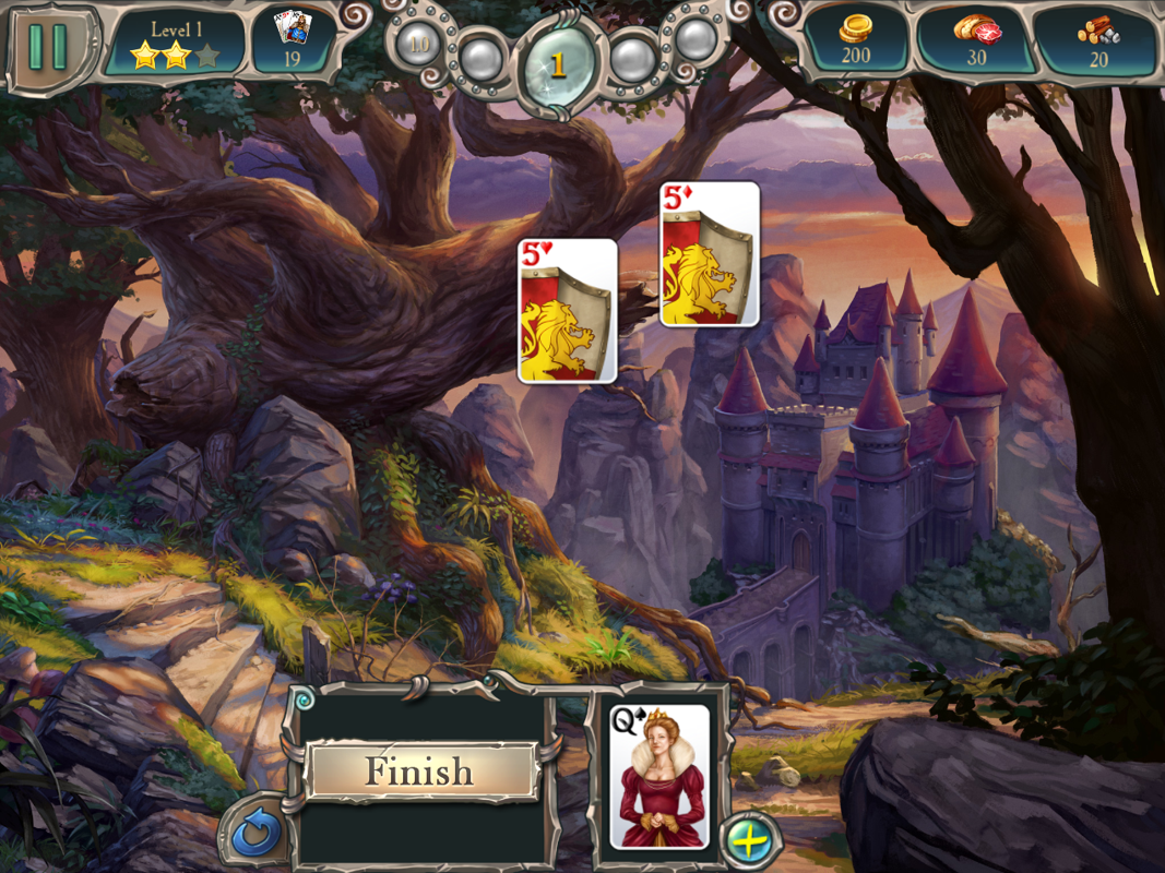 Screenshot of Avalon Legends Solitaire 2 (Windows, 2015) - MobyGames