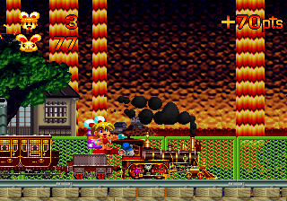 Screenshot of Keio Flying Squadron 2 (SEGA Saturn, 1996) - MobyGames