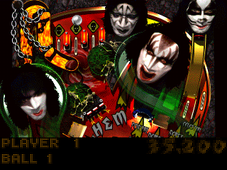 Screenshot of Kiss Pinball (PlayStation, 2001) - MobyGames