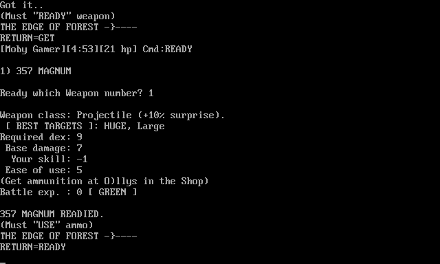 Screenshot of Land of Spur (Apple II, 1987) - MobyGames