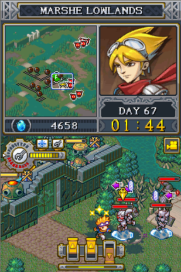 Screenshot of Lock's Quest (Nintendo DS, 2008) - MobyGames