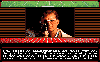 Screenshot of Mean Streets (Amiga, 1989) - MobyGames