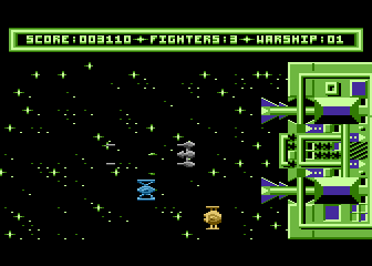 Screenshot of Mirax Force (Atari 8-bit, 1987) - MobyGames