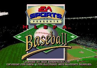 MLBPA Baseball screenshots - MobyGames