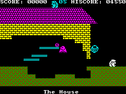 Screenshot of Monty on the Run (ZX Spectrum, 1985) - MobyGames