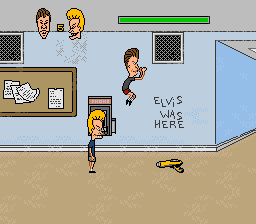 Screenshot of MTV's Beavis and Butt-Head (SNES, 1994) - MobyGames