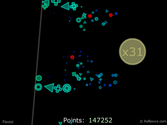 Screenshot of Music Catch (Browser, 2008) - MobyGames