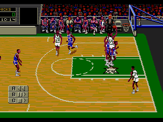 Screenshot of NBA Showdown (Genesis, 1993) - MobyGames