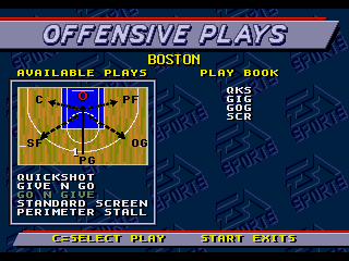 Screenshot of NBA Showdown (Genesis, 1993) - MobyGames
