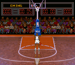 Screenshot of NBA All-Star Challenge (SNES, 1992) - MobyGames