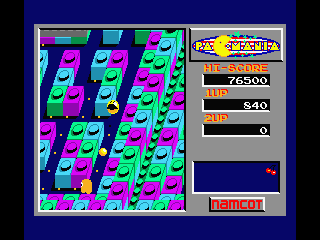 Screenshot of Pac-Mania (MSX, 1987) - MobyGames