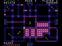 Screenshot of Pepper II (ColecoVision, 1982) - MobyGames