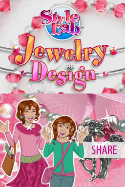 Screenshot of Style Lab: Jewelry Design (Nintendo DS, 2009) - MobyGames