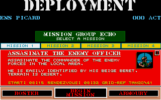 Screenshot of Fire Force (Amiga, 1992) - MobyGames