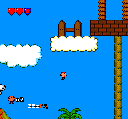 Screenshot of Bonk 3: Bonk's Big Adventure (TurboGrafx CD, 1993 ...