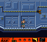 Screenshot of Action Man: Search for Base X (Game Boy Color, 2001 ...