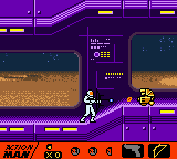 Screenshot of Action Man: Search for Base X (Game Boy Color, 2001 ...