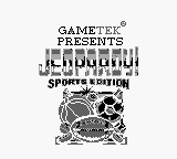 Screenshot of Jeopardy! Sports Edition (Game Boy, 1994) - MobyGames