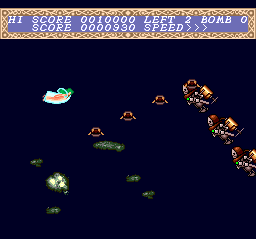 Screenshot of Chō Aniki (TurboGrafx CD, 1992) - MobyGames