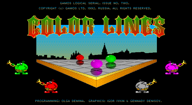 Color Lines (1992) - MobyGames